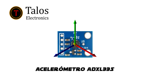 Acelerómetro ADXL335 — Talos Electronics