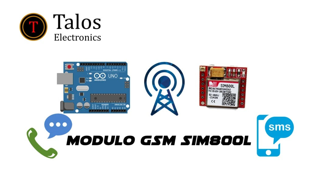 ¿Como mandar SMS desde arduino y SIM800L? — Talos Electronics