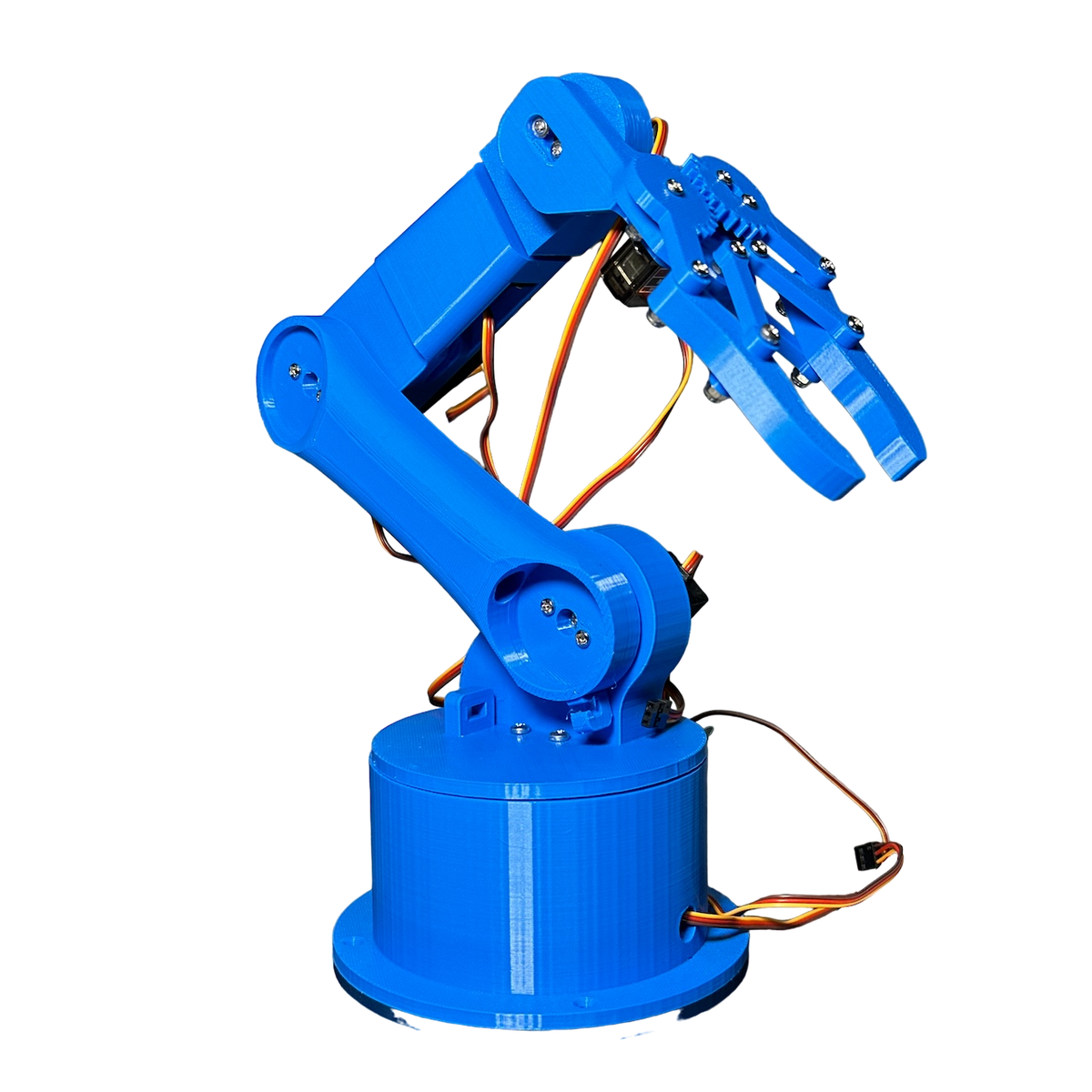 Brazo Robot Azul 6 grados para ANDROID — Talos Electronics