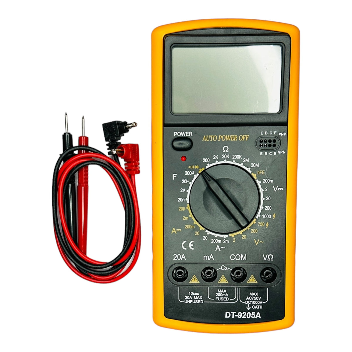 Multimetro digital DT-9205A — Talos Electronics