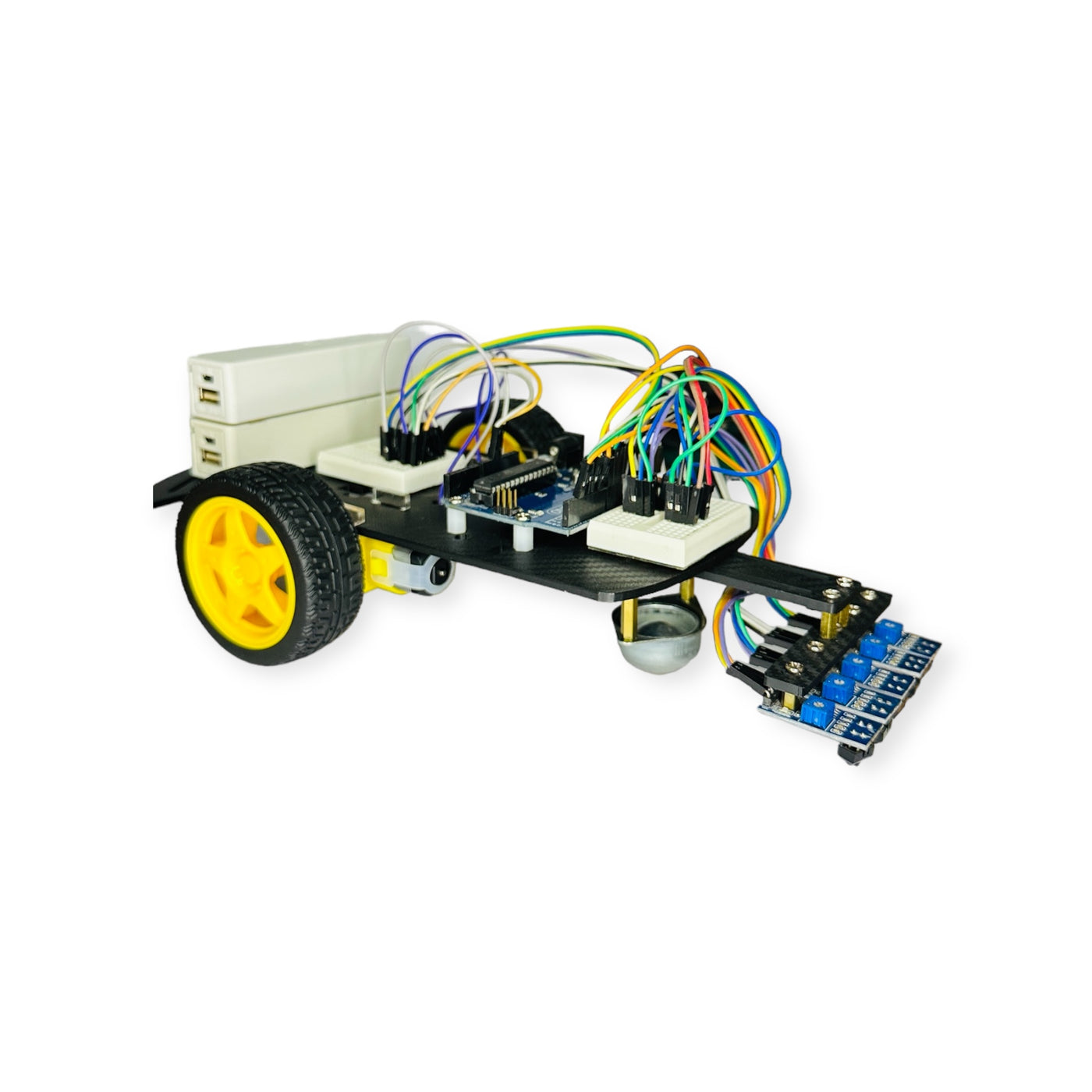 Kit robot seguidor de línea para Arduino con Chasis 3D — Talos Electronics