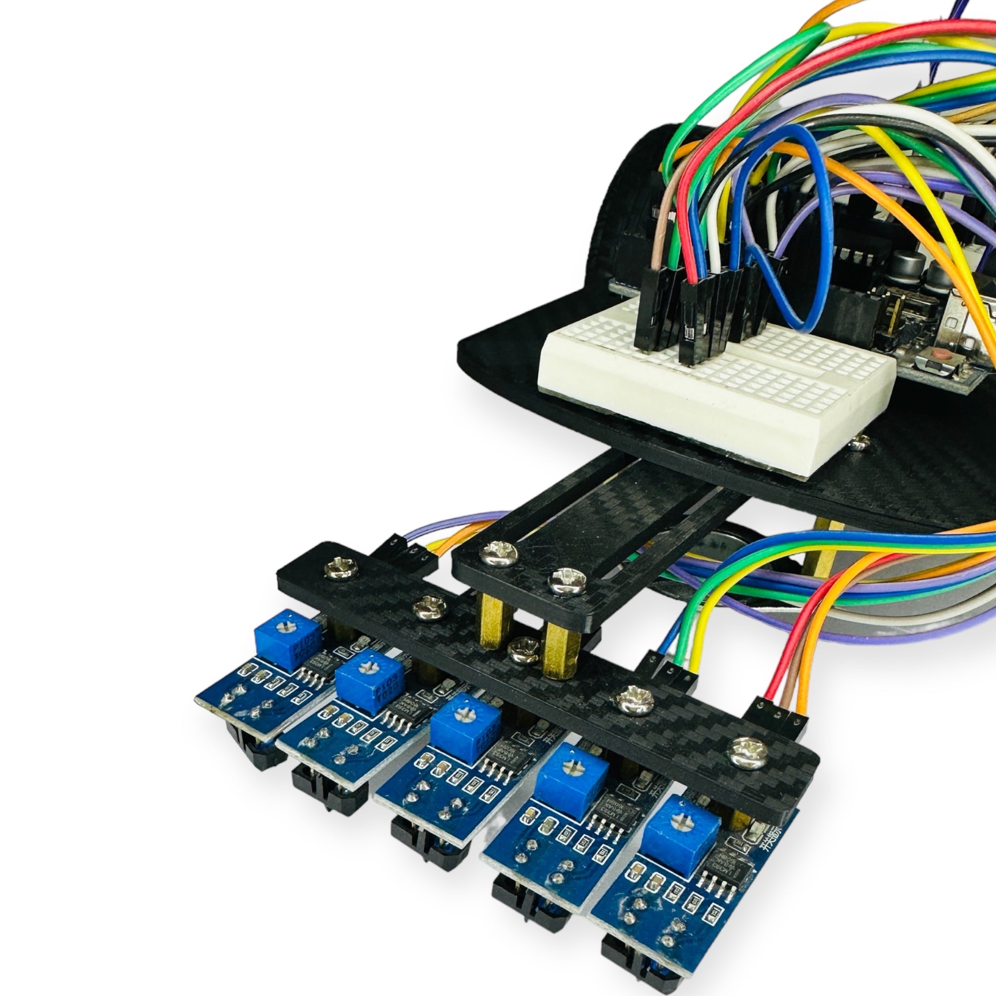 Kit robot seguidor de línea para Arduino con Chasis 3D — Talos Electronics