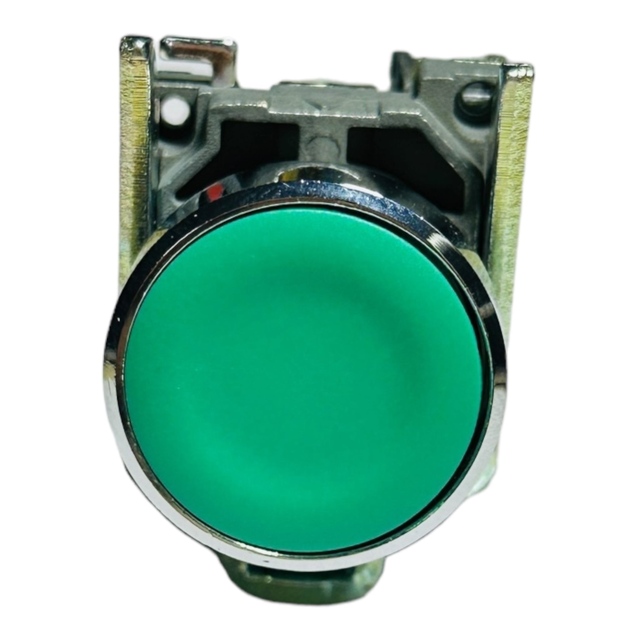 Botón pulsador verde normalmente abierto — Talos Electronics