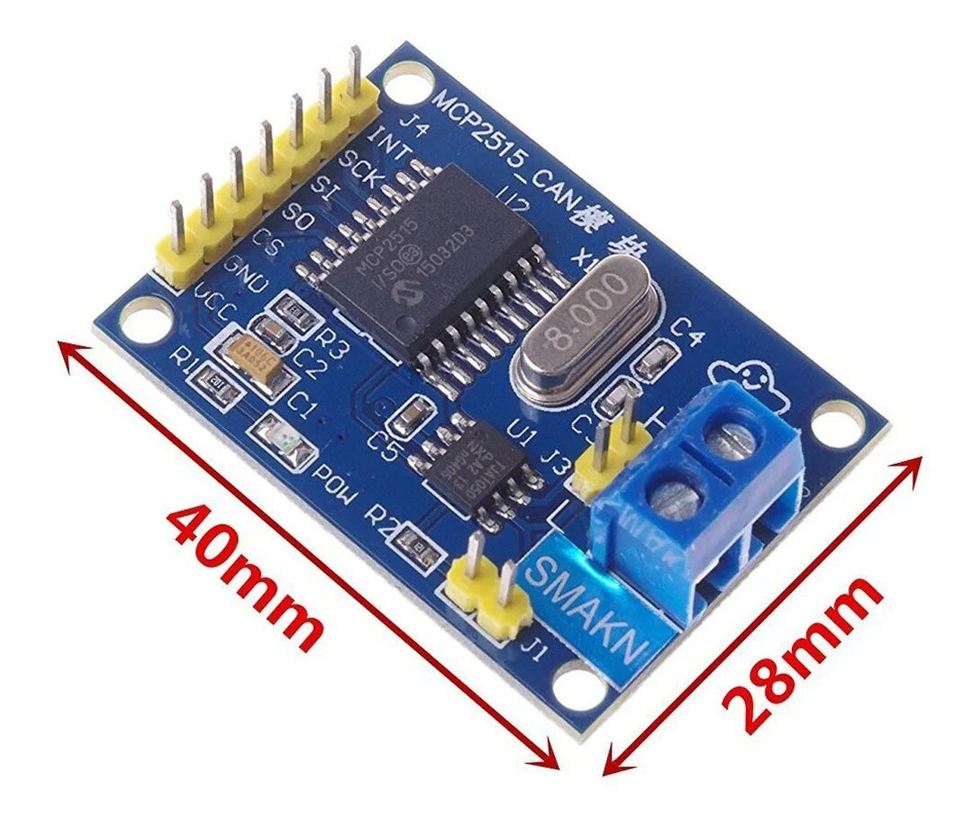 MÓDULO CAN MCP2515 — Talos Electronics