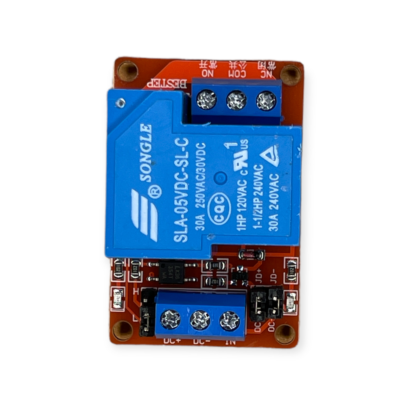Modulo relevador 1 canal alta potencia 30A — Talos Electronics