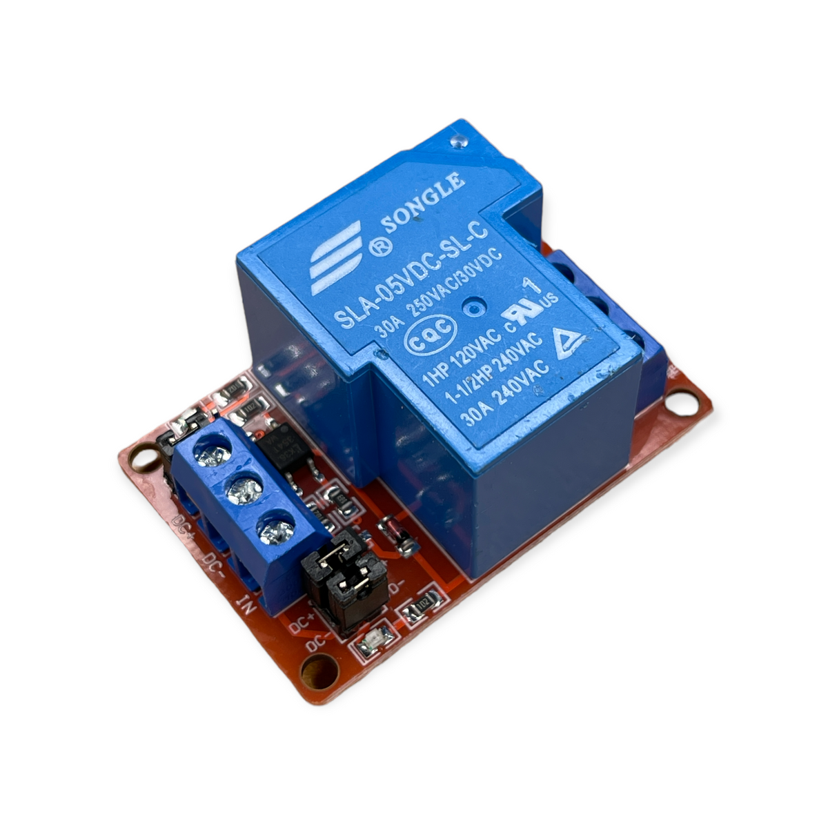 Modulo relevador 1 canal alta potencia 30A — Talos Electronics