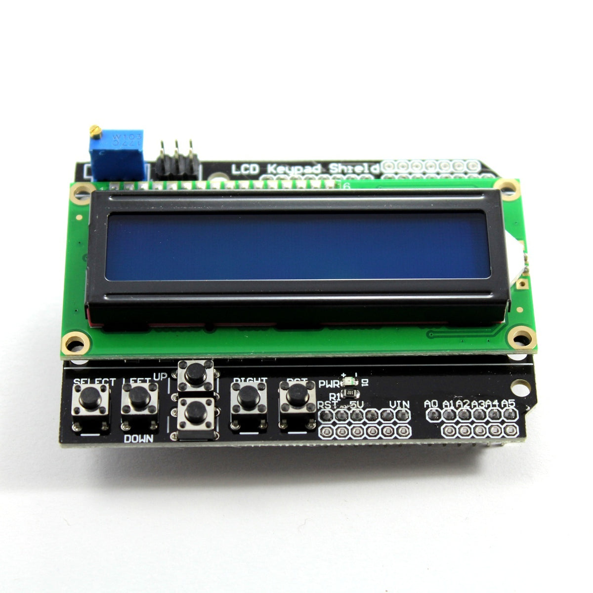 Lcd Y Teclado Shield Para Arduino — Talos Electronics