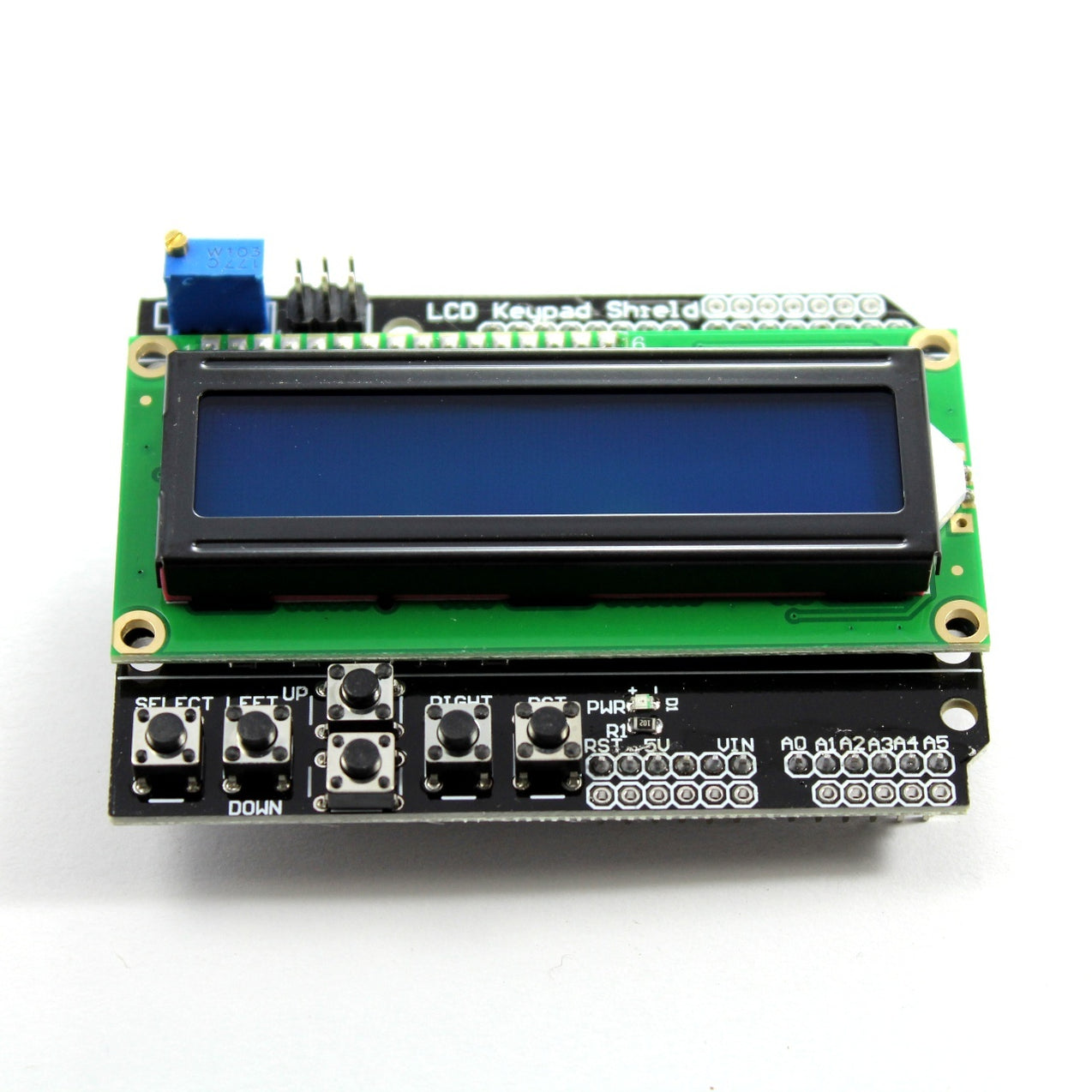 LCD y Teclado Shield para Arduino — Talos Electronics
