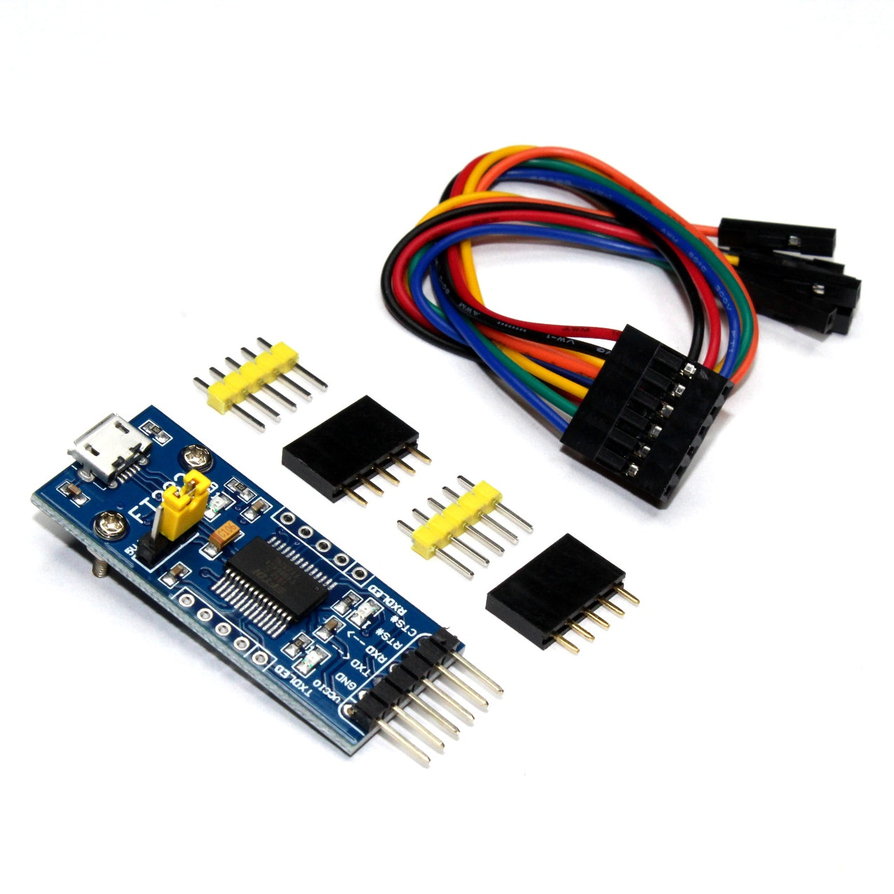 Módulo adaptador para Arduino Pro FT232 FTDI USB 3,3 V 5,5 V a TTL ...