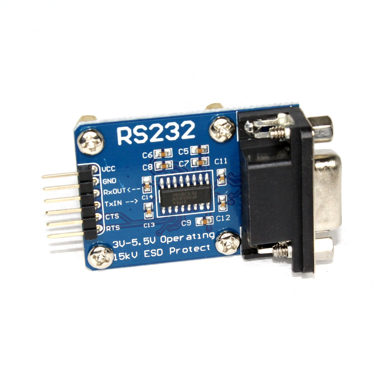 Módulo de Comunicación Serial RS232 a TTL SP3232 UART — Talos Electronics