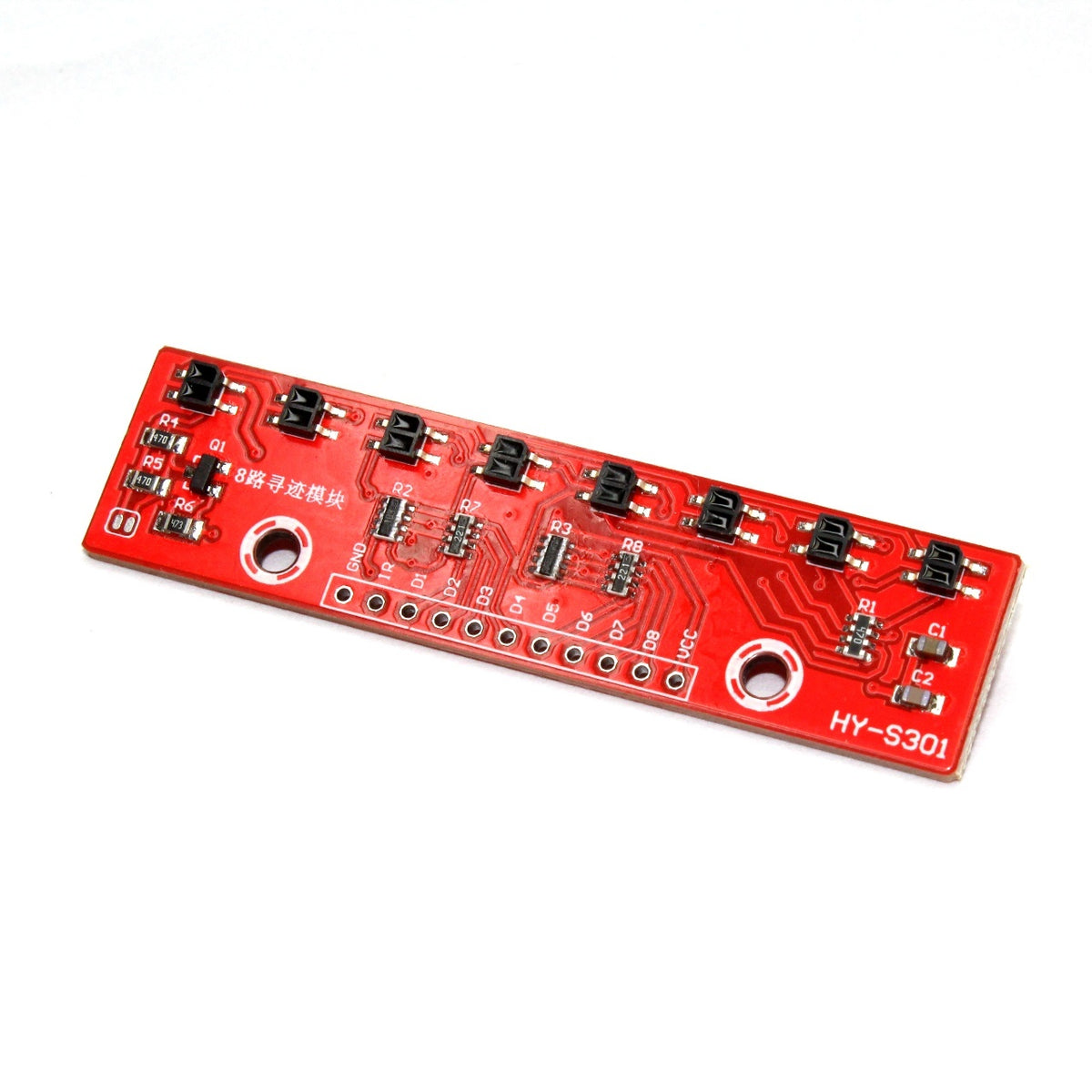 Módulo infrarrojo Qtr-8a — Talos Electronics