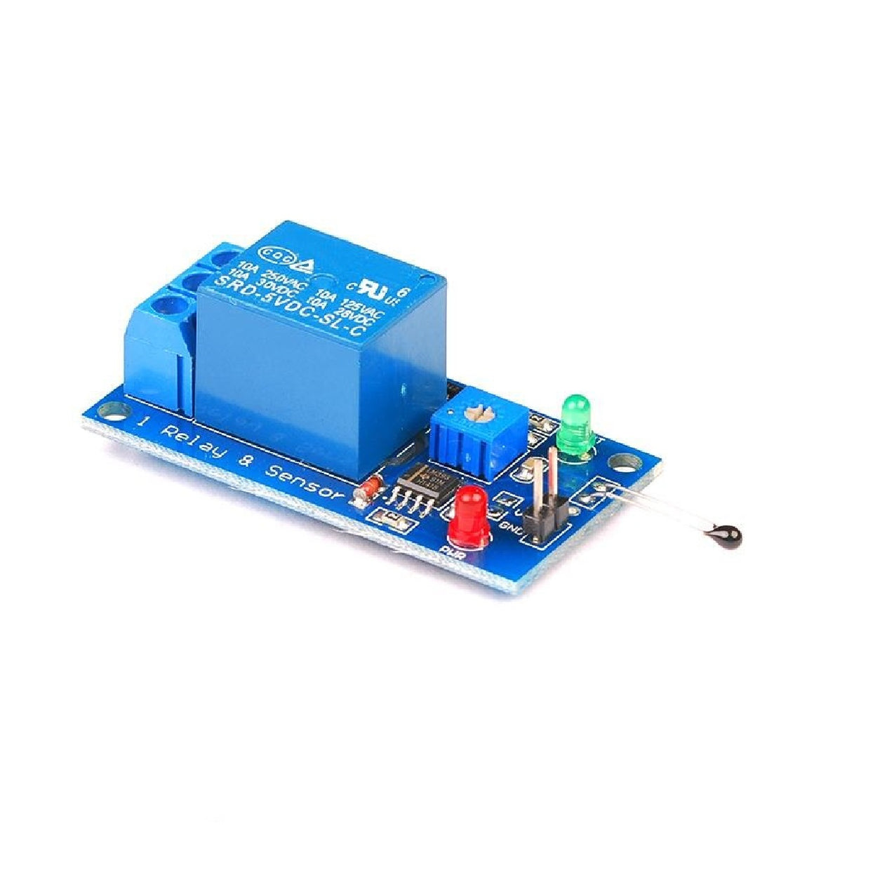 Sensor de temperatura con relevador — Talos Electronics