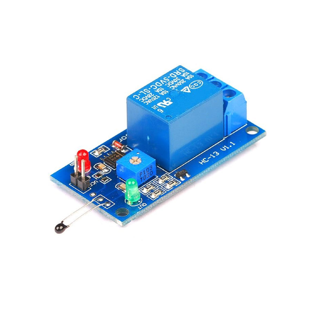 Sensor de temperatura con relevador — Talos Electronics