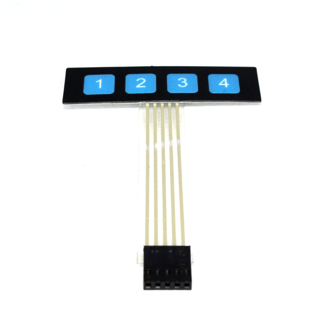 Teclado Matricial 1x4 panel de control — Talos Electronics